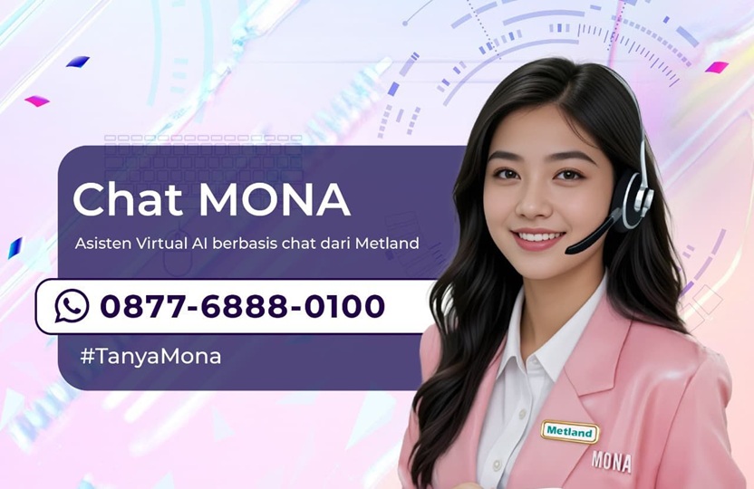 Metland Rilis MONA. Virtual Assistant Chat Berbasis AI
