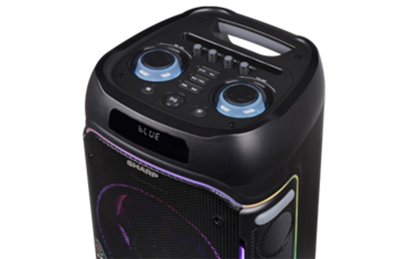 Mengintip Fitur Sharp Portable Party Speaker Series